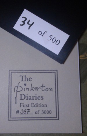 The Pinkerton Diaries Finally Arrives – King Tom's Kingdom